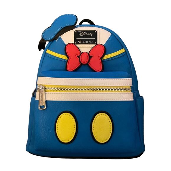 Loungefly | Bags | Loungefly Donald Duck Cosplay Og Heart Logo Mini ...